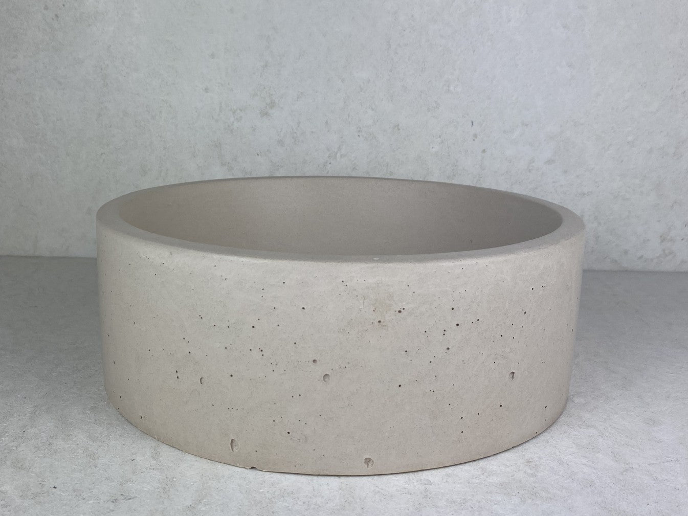 Cassidy Pebble Concrete Basin - Mayde Concrete - Handmade Bathroom Sink